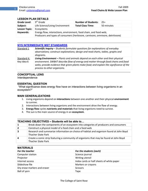 Educ 2130 lesson plan for jigsaw activity | PDF