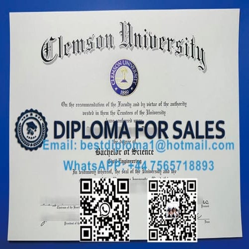 How to Get Clemson University Diploma, How to Buy US Diploma | PPT