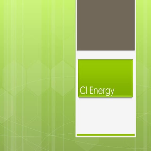 Cl energy | PPTX