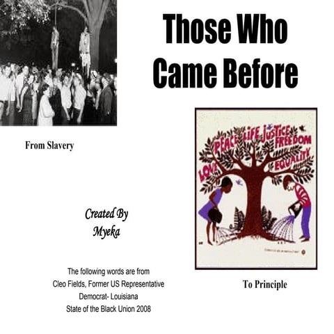 Cleo Fields Presentation | PPT