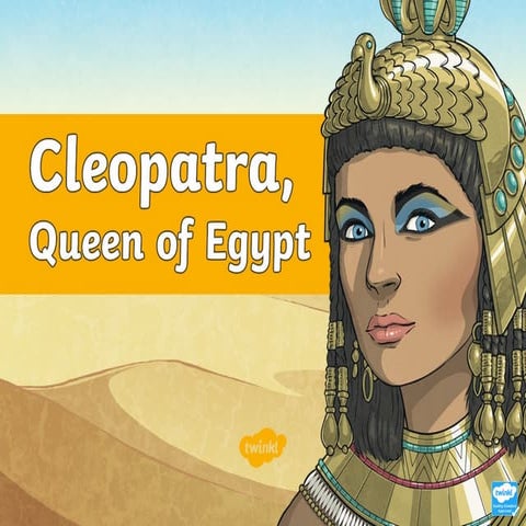 Cleopatra Power point Slide Deck for Kids | PPT