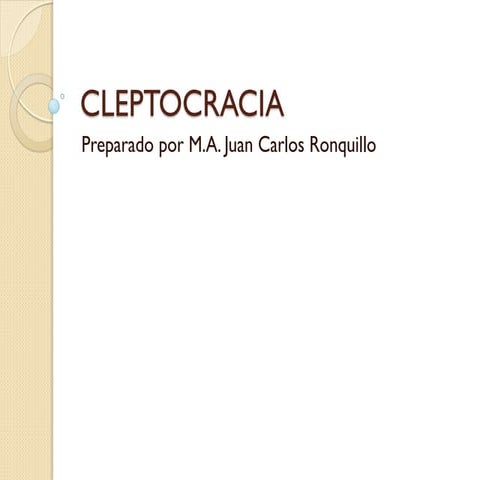 Cleptocracia | PDF