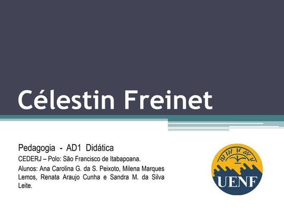 Celestin Freinet | PPT