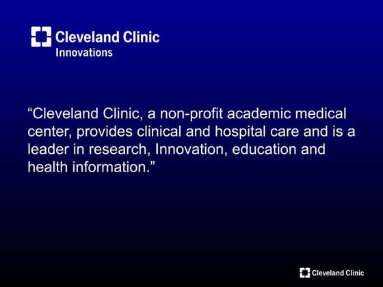 Cleveland Clinic Design Brief | PDF | Healthcare Industry | Industries