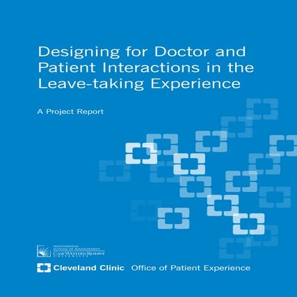 Designing for Doctor and Patient Interactions in the Leave-taking ...