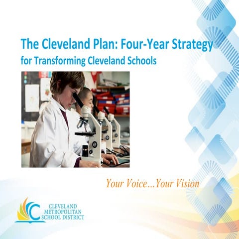 Cleveland plan strategy power point 2013 | PPT