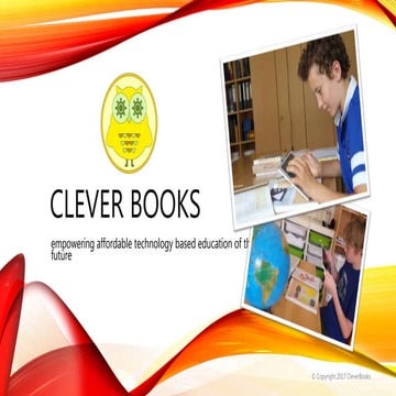 About CleverBooks Company - Augmented Reality for Education | PPTX