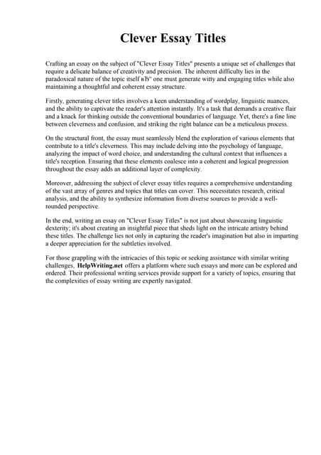 Creative Titles For Essays.pdf