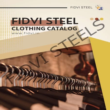 Clothing Display Racks Catlogue - Fidvi Steel | PDF