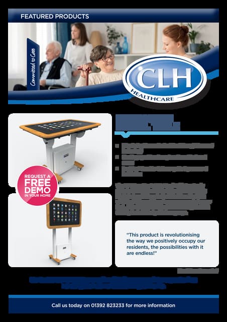 CLH Featured Products - High Back Wing Chairs | PDF