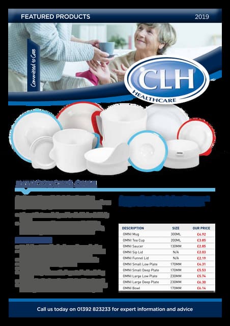 CLH Featured Products - High Back Wing Chairs | PDF