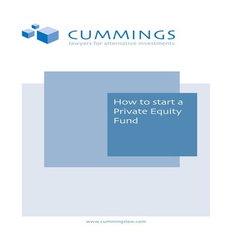 How to start a Private Equity Fund | PDF