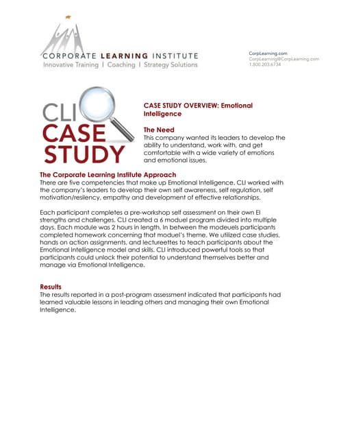 Emotional Intelligence in the Workplace: Understanding, Expressing, and Managing Yourself to ...