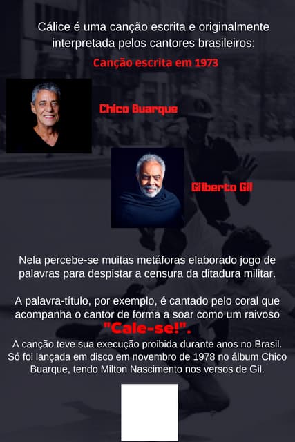 Calice Chico Buarque