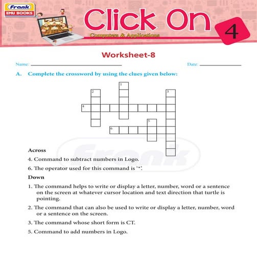 LOGO command worksheet | PDF