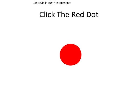 Find the red dot | PPS