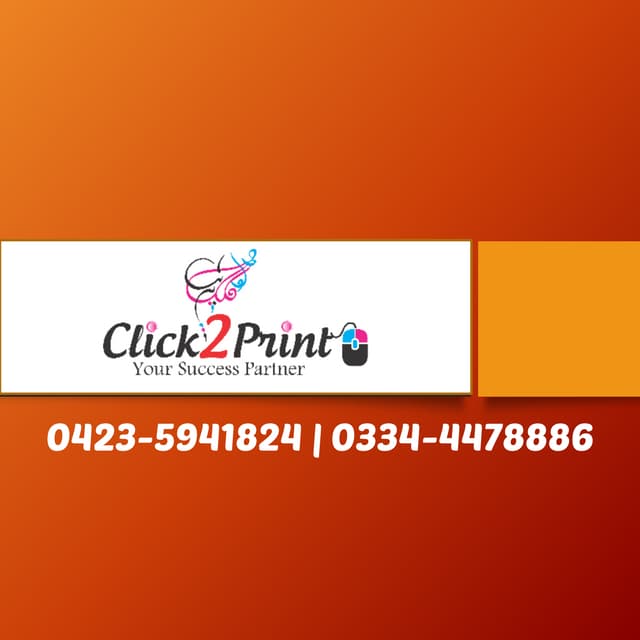 Click2Print (Largest Printing & Photocopy Center In Pakistan | PDF