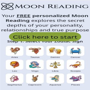 Free moon reading | PDF | Astrology | Religion & Spirituality
