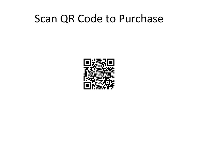Scan QR Code To Purchase Shop 'n Stock