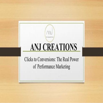 Boost Conversions with Smart Performance Marketing Strategies | DOCX