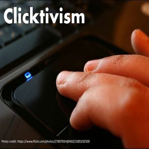 Clicktivism | PPTX