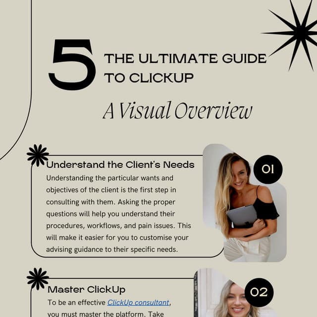Ultimate Guide to ClickUp: A Visual Overview | PDF