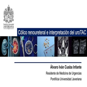 Cólico renoureteral e interpretación del UROTAC | PPTX