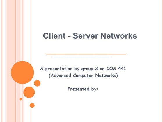 Client Server Architecture Pptx Databases Computer Software And Applications
