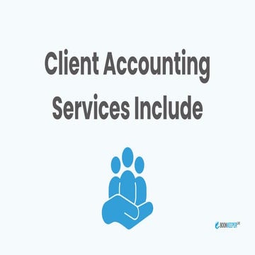Client accounting services include - BookkeeperLive | PDF