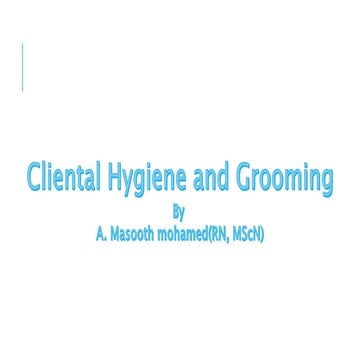 Cliental Hygiene and Grooming.pptx