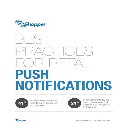 Best Practices For Push Notifications Pdf Technology And Computing