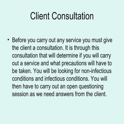 Client consultation.h12,13 g7 | PPT