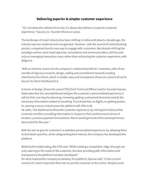 Silversea - Digital Case Study | PPT