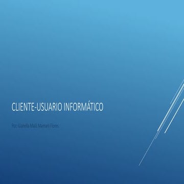 Tipos de usuarios | PPTX