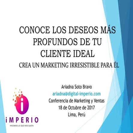 Como Crear un Perfil de Tu Cliente ideal | PPTX