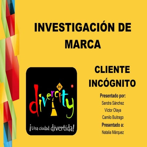 Cliente incognito | PPT