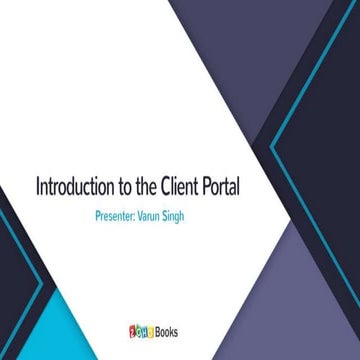 Introduction to the Client Portal | PPT