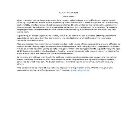 Client research mind | PDF