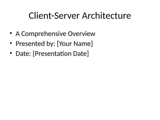 E Commerce Architecture Pptx Computing Technology And Computing 3057