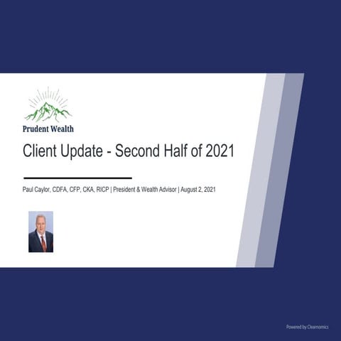 Client updates 2nd half | PPT