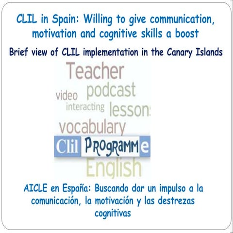 CLIL Canarias | PPTX