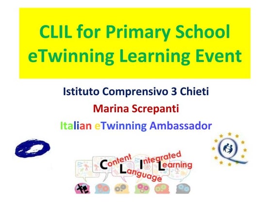 CLIL - Content and Language Integrated Learning | PPT
