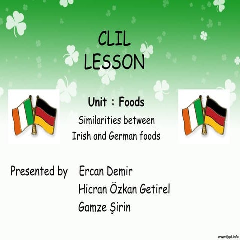 Clil lesson | PPT