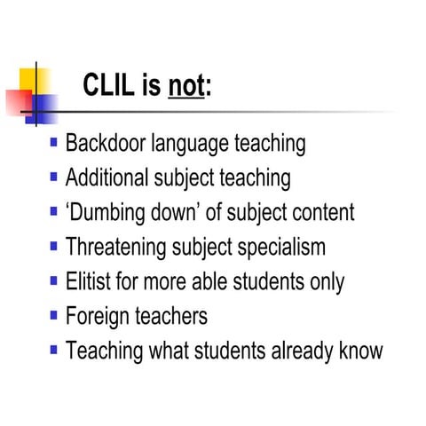 CLIL lesson planning