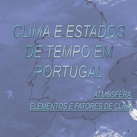 GEOGRAFIA 7 - O clima - Estado de tempo e clima | PDF