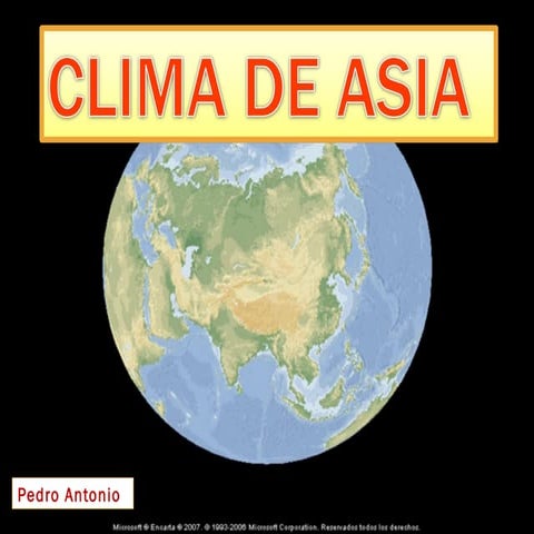 Mapa Climático De Asia Geografia – Europa E Ásia: Meios Naturais.