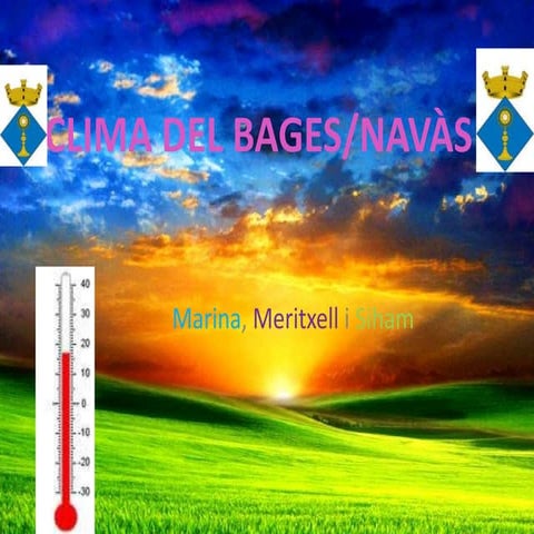 Clima del Bages | PPTX