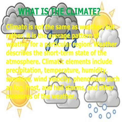 Climate | PPT