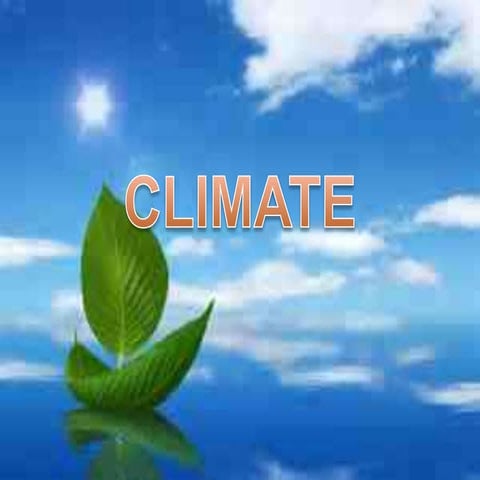 CLIMATE | PPTX