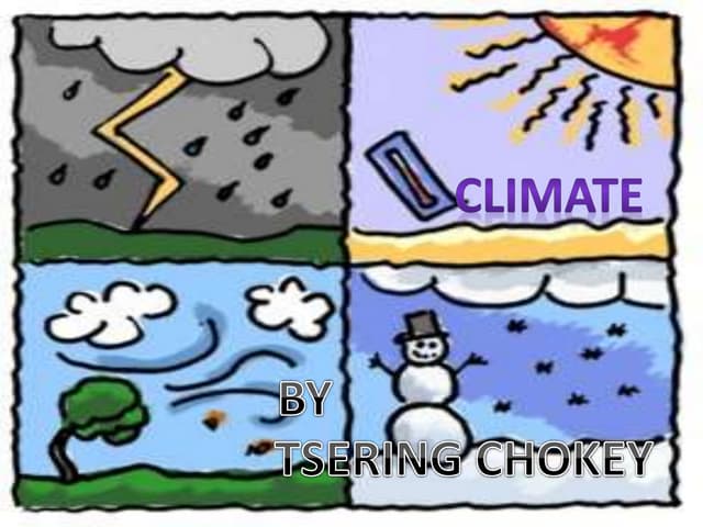 PPT Climate Chapter Geography Class 9 NCERT | PDF